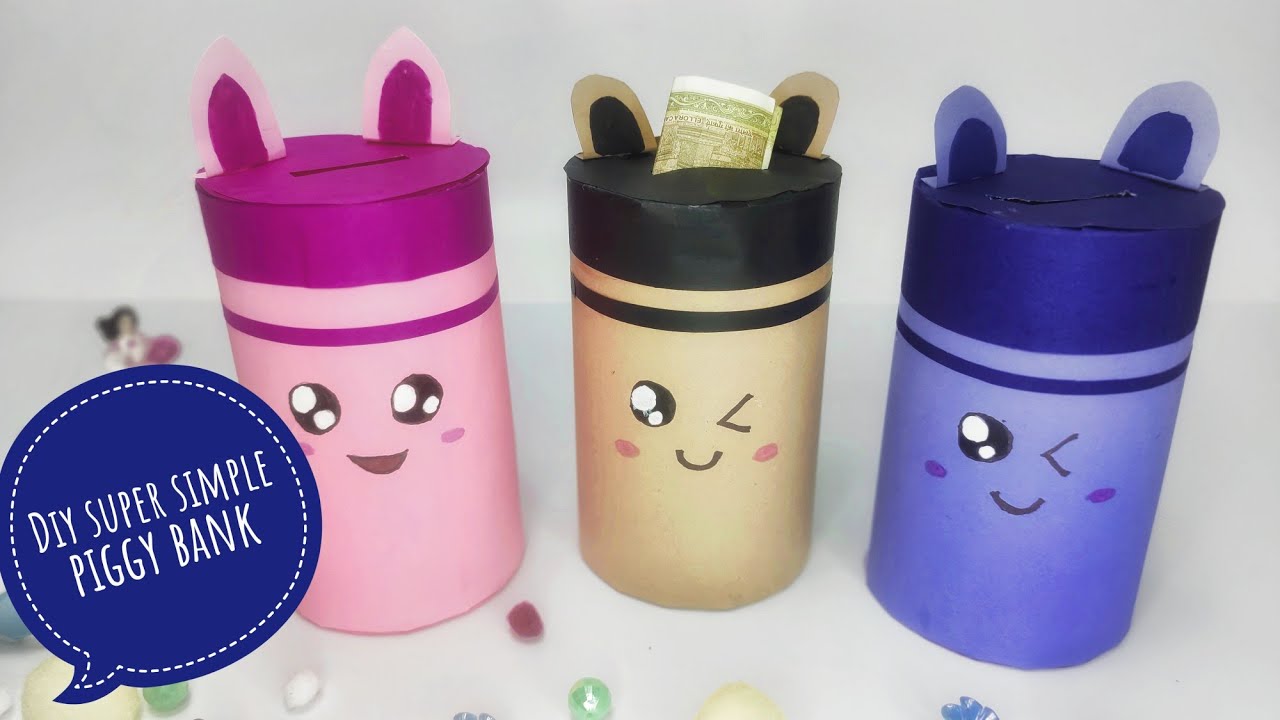 Amazing Paper Money Saving Bank | Origami Money Bank| DIY Paper Piggy ...