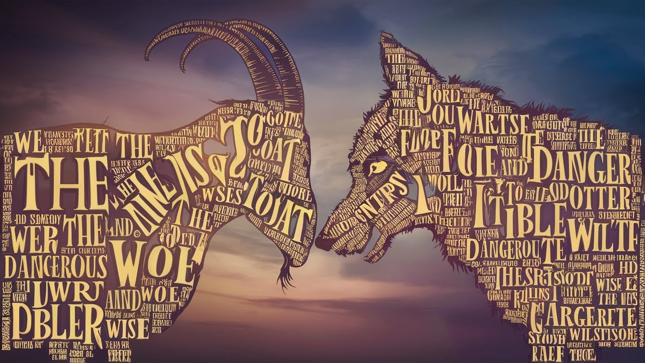 समझदार बकरी और खतरनाक भेड़िया की कहानी। The Story of the Wise Goat and ...