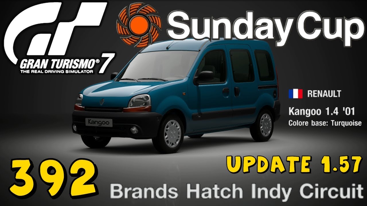 GT7 (1.57) EP.392 | RENAULT KANGOO | SUNDAY CUP | BRANDS HATCH ...