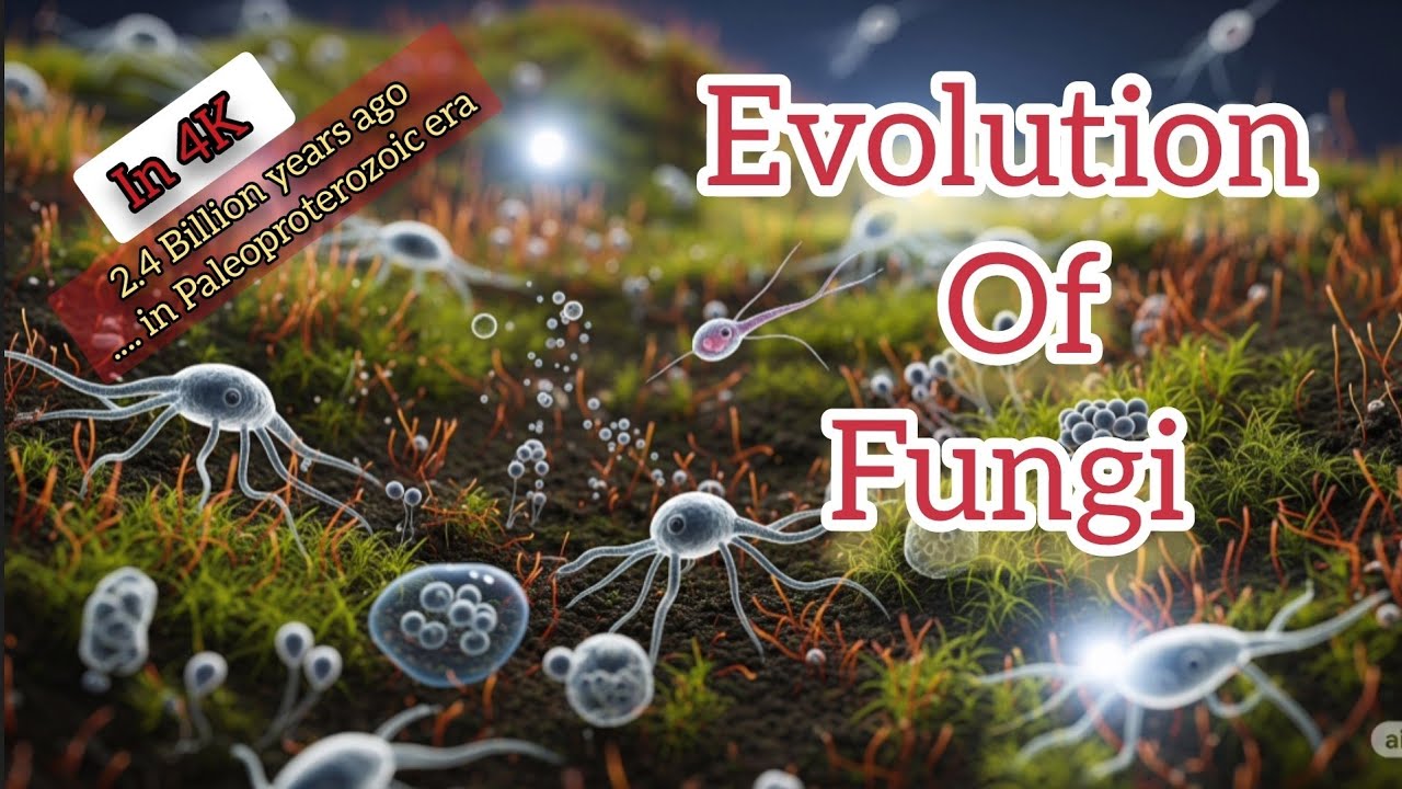 Evolution of Fungi: From Aquatic Microbes to Mushroom Kingdom - YouTube