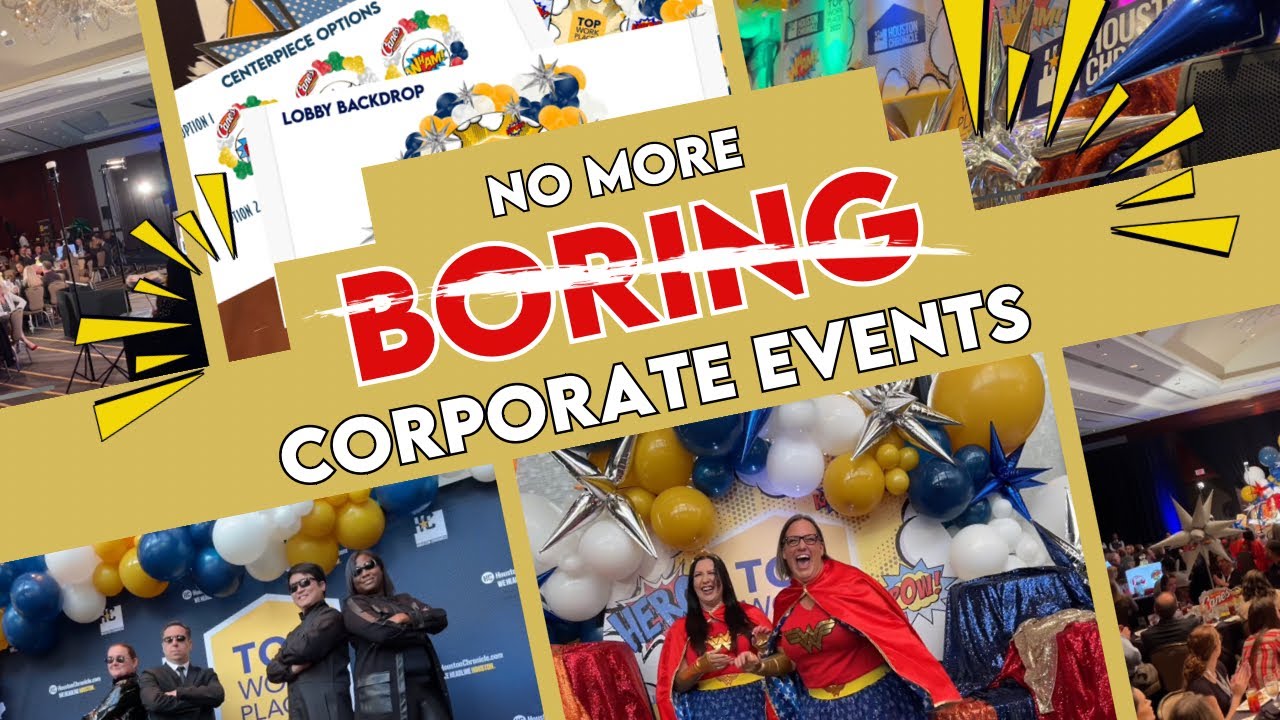 No More Boring Corporate Events | Planning a Superhero Themed Corporate ...