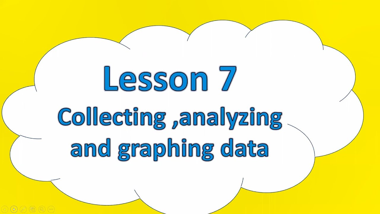 ICT Grade 4 -Collecting ,analyzing and graphing data - Lesson7 الصف ...