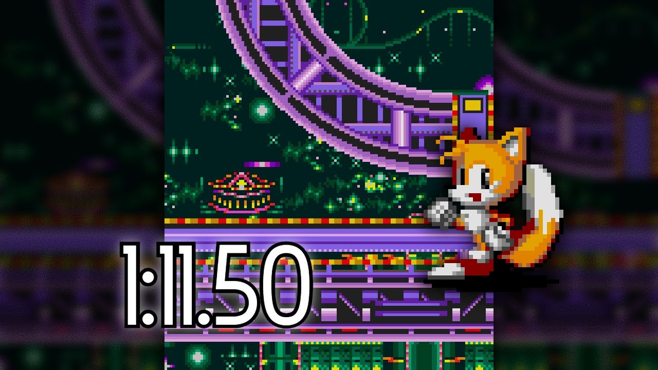 Sonic CD (2011) - Stardust Speedway 3 AGF (Tails) in 1:11.50 [World ...