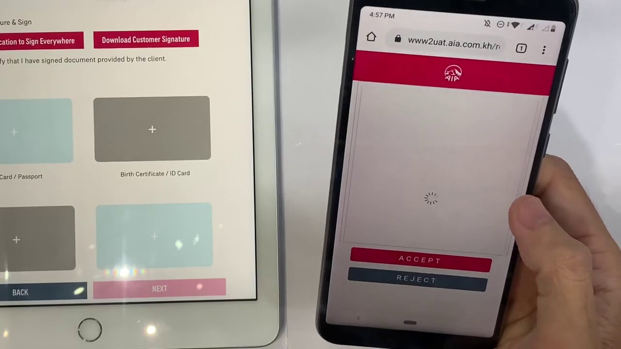AIA Customer’s Remote Signature - YouTube