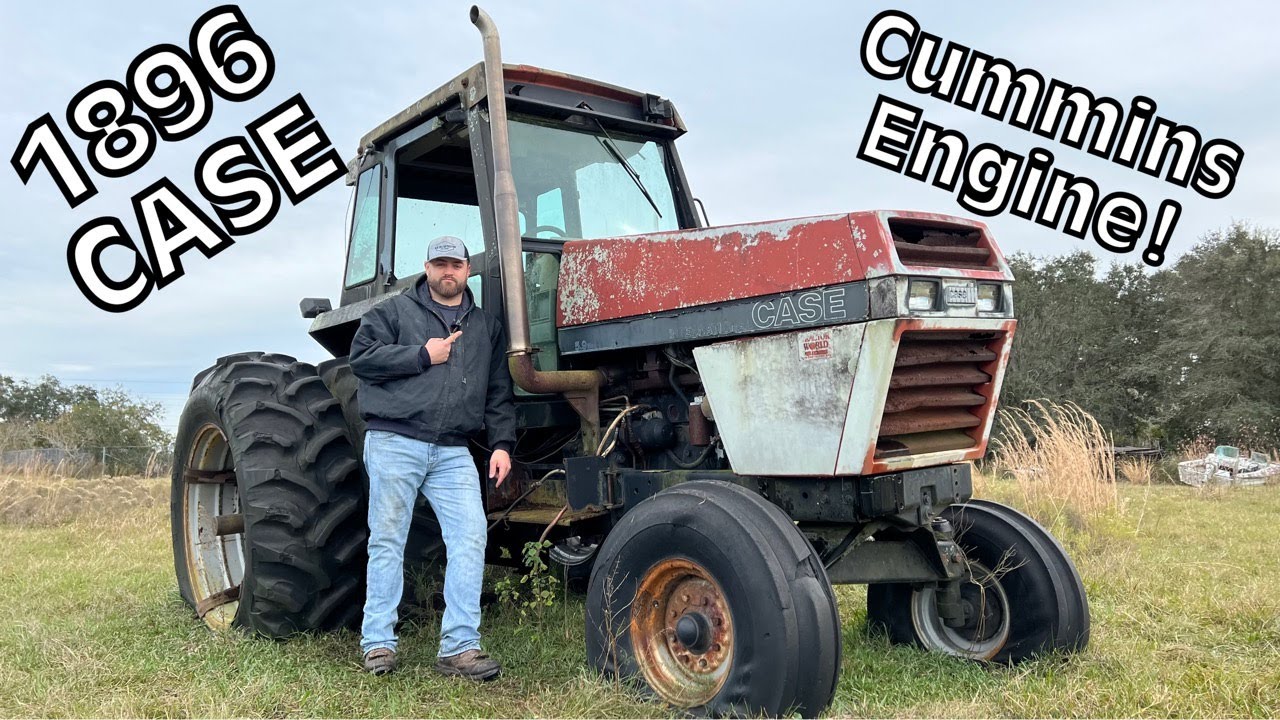 1896 Case Diesel Tractor, WILL IT START? - YouTube