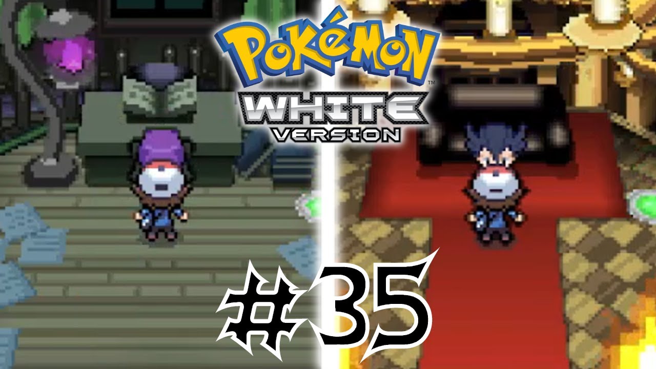 Pokemon White Walkthrough Part 35 - Elite Four Members: Shauntal ...