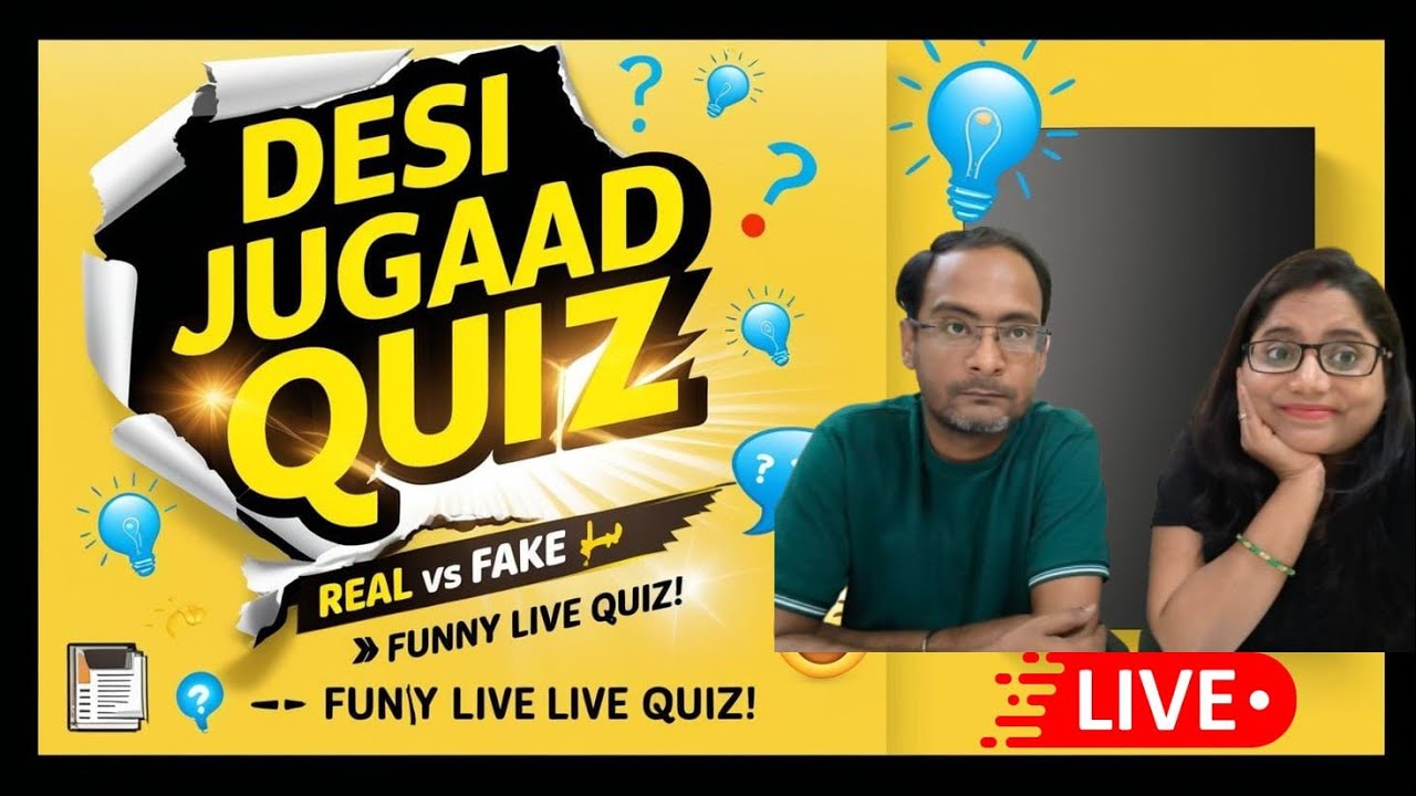 Real vs Fake: Desi Jugaad Quiz 🔥| Mind- Blowing Myths & Facts! Live Fun ...