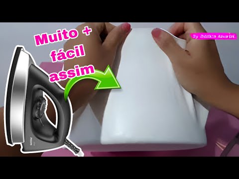 Como encapar base de isopor com EVA para fazer BOLO FAKE SEM EMENDA