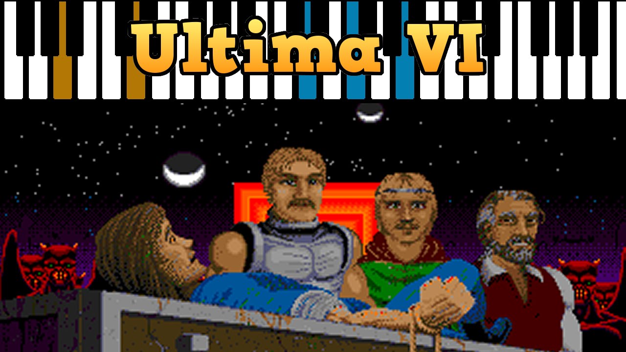 Ultima VI Introduction Music performed on vintage Yamaha PS-55 - YouTube