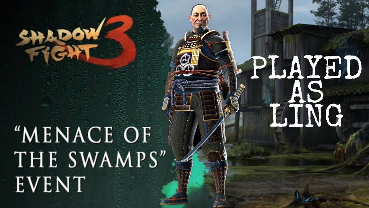 SHADOW FIGHT 3 : MENACE OF THE SWAMP | LING clears the Swampers - YouTube