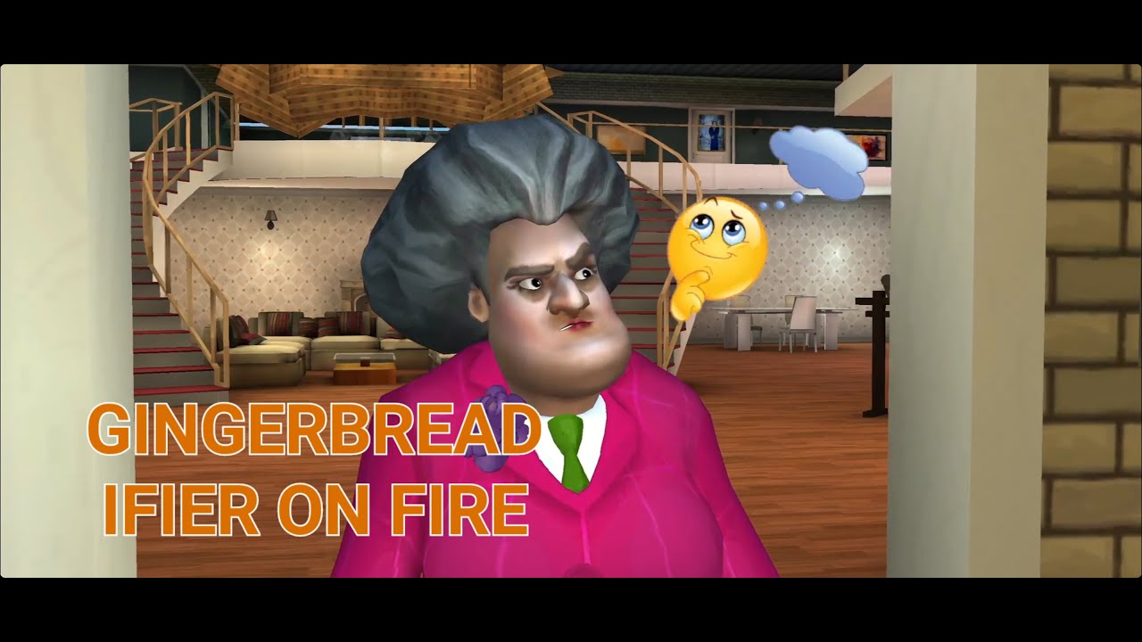 SCARY TEACHER 3D Gingerbread Ifier On Fire, Christmas Special, New ...