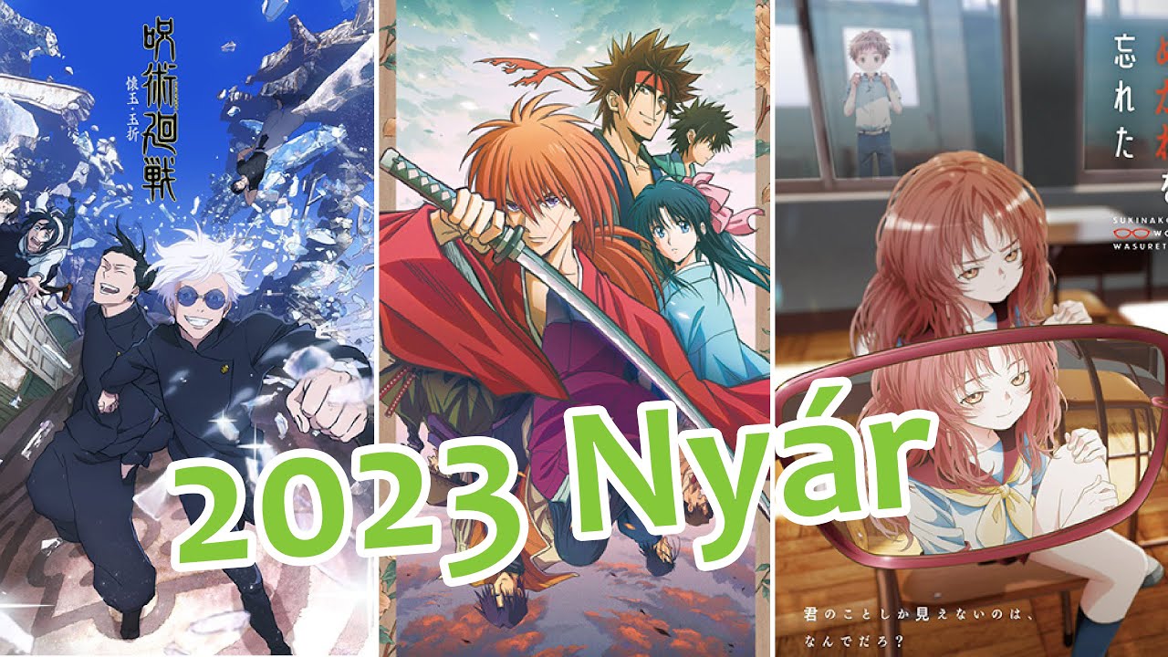 Az 5 Legérdekesebb Anime - 2023 NYÁR - YouTube