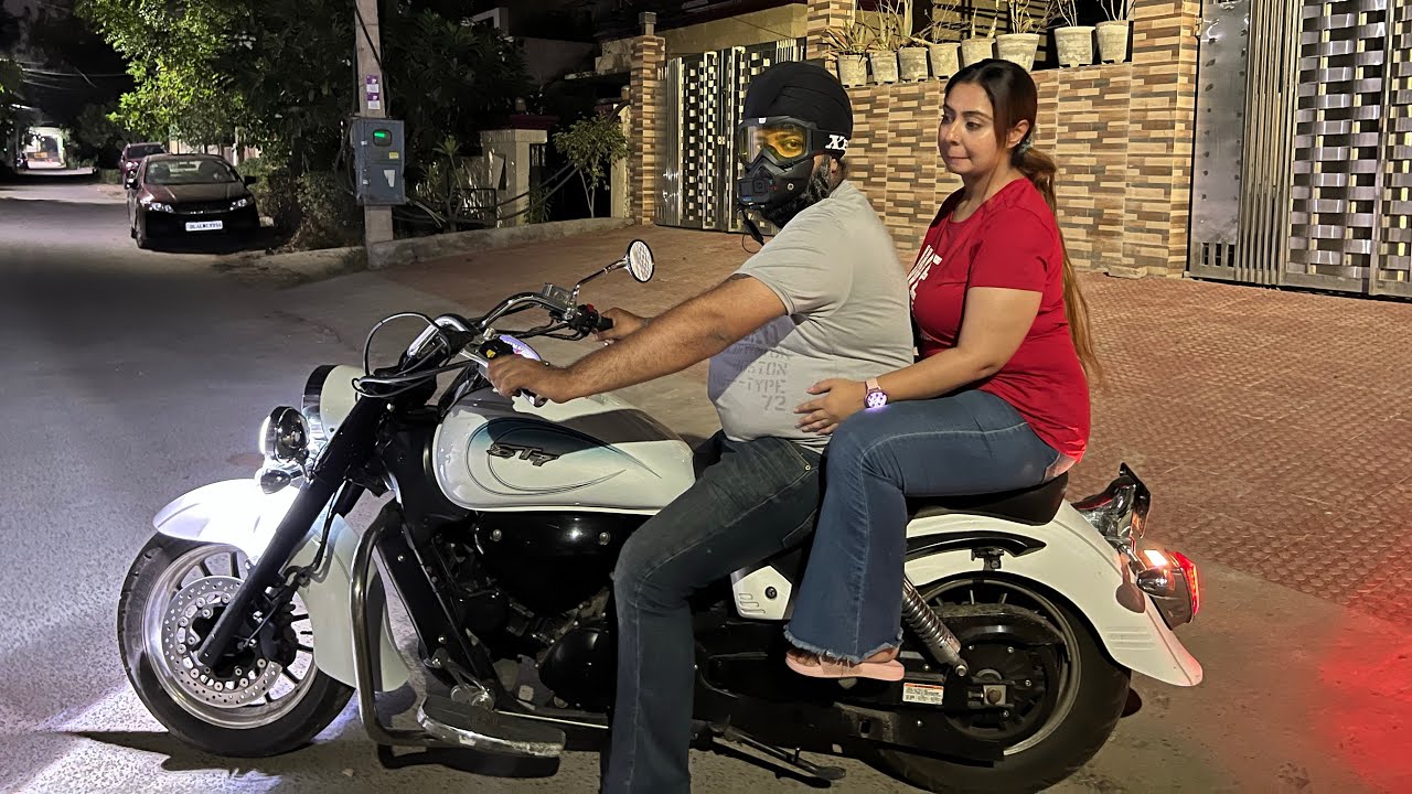 Simran Ke Sath 1st Bike🏍Ride😎😎 - YouTube