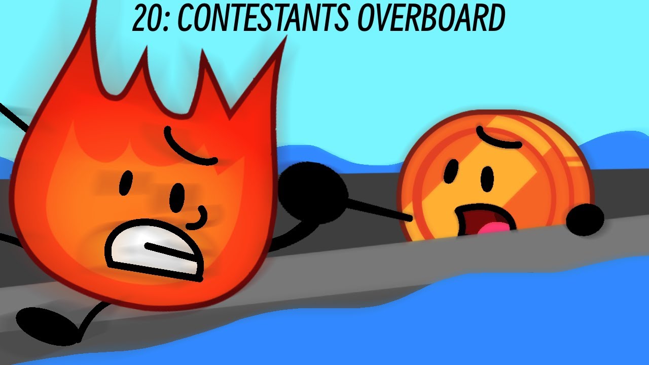 BFDI Cringe 20: Contestants Overboard - YouTube