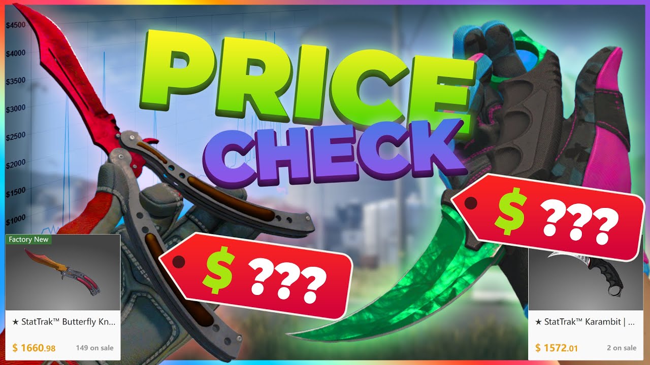 HOW to PRICE CHECK CS:GO SKINS - YouTube