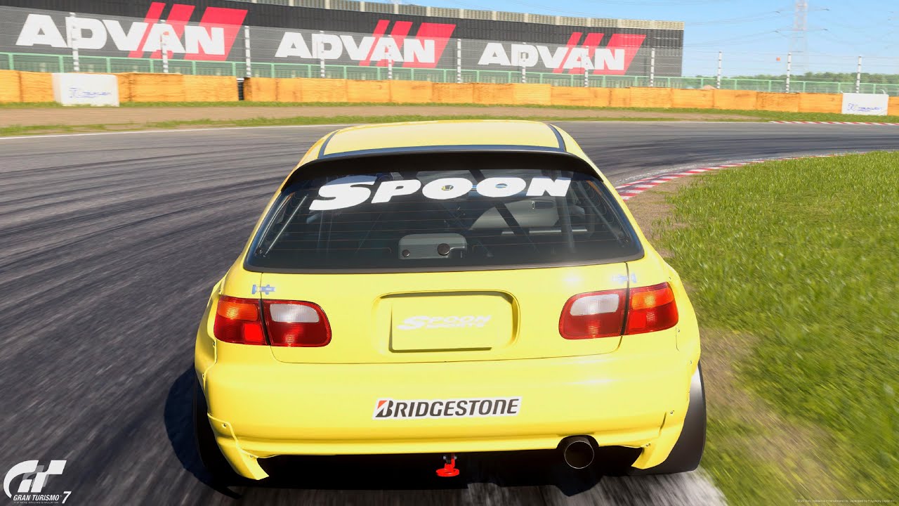 Gran Turismo 7 | Spoon N1 Civic (EG6) 'Race Car - Tsukuba Circuit ...