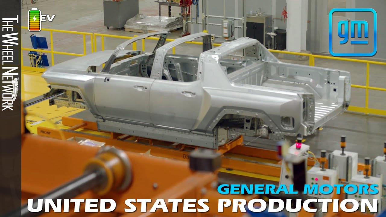 GM Factory ZERO Electric Vehicle Manufacturing Center | Hummer EV ...