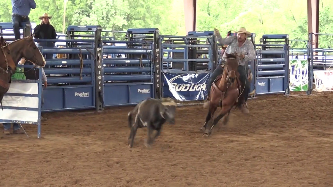 2017, Team Roping, Rodeo in the Rock - YouTube