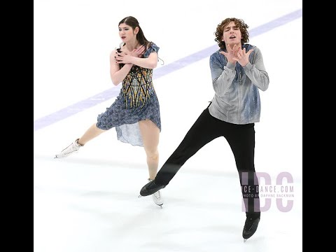 Jenna Hauer & Benjamin Starr 2024 US Ice Dance Final FD Notre Dame de ...