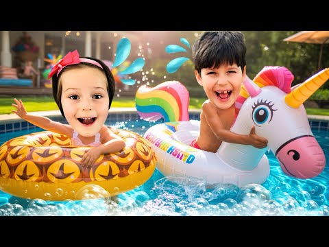 ADA VE TALHA HAVUZA GİRDİ DEV UNİCORN ŞİŞİRDİK!