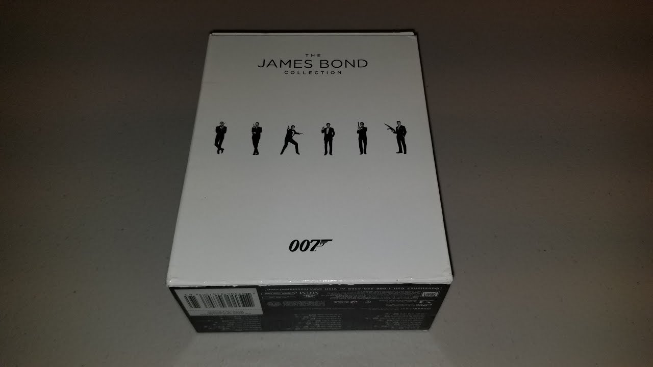 The James Bond Blu Ray Collection Unboxing And Review - YouTube