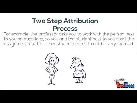 Two Step Attribution Process - YouTube