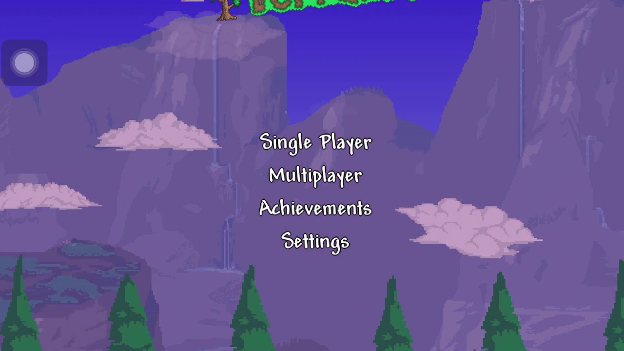 Terraria title screen pre 1.4 - YouTube