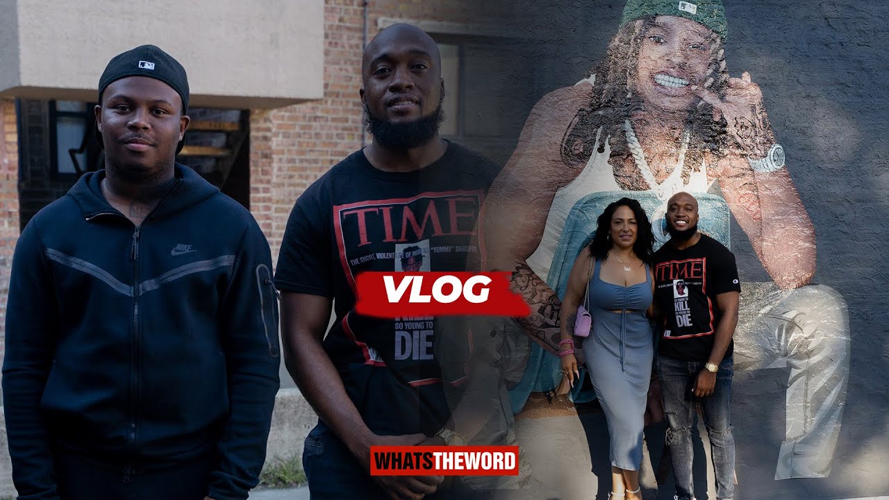 O'block & King Von Mural with Shoebox Box | VLOG - YouTube