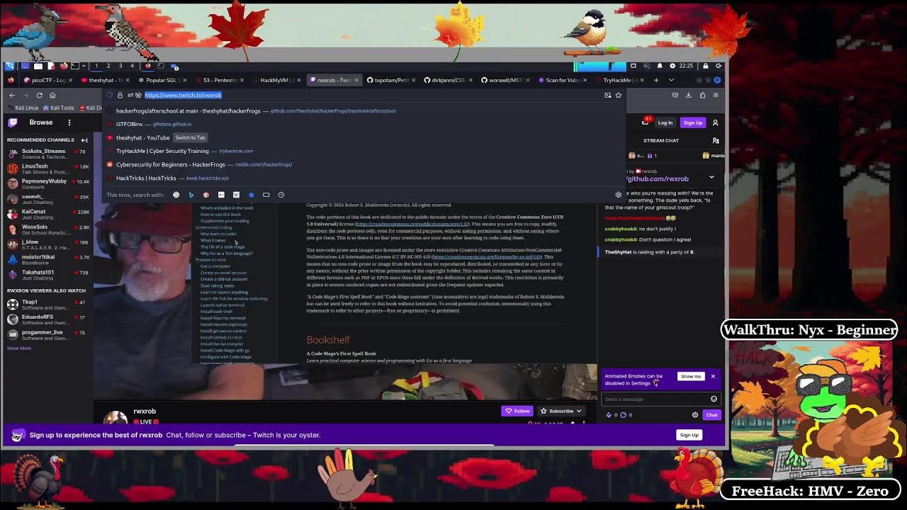 HackerFrogs WalkThru: VulNyx Beginner - Then... - FreeHacking - HackMyVM: Zero CTF Challenge ...