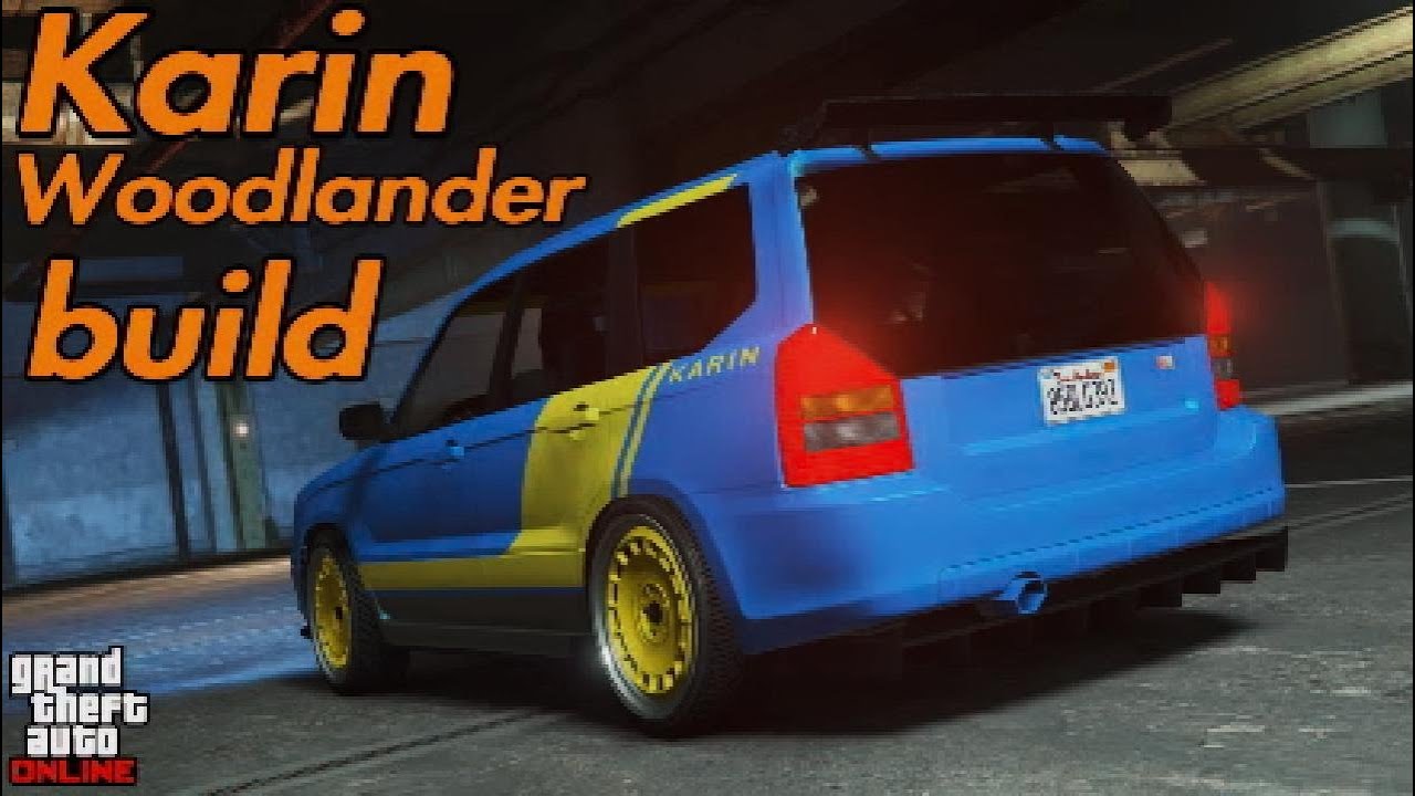 Karin Woodlander build (Subaru Forester STI) - GTA Online - YouTube