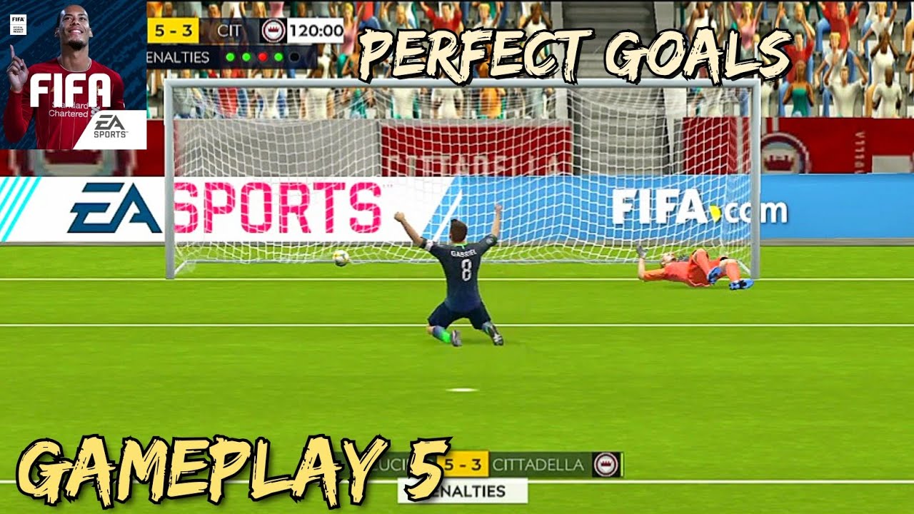 EA Sports FIFA Football | Gameplay 5 | Android Game | Perfect Goals ...