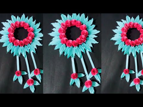 How to make unique wall decor| easy wall decor - YouTube