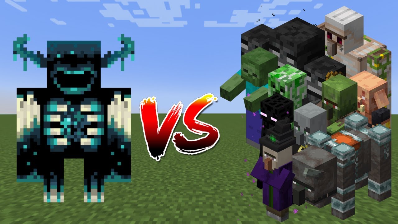 WARDEN vs EVERY MOB in Minecraft! - YouTube