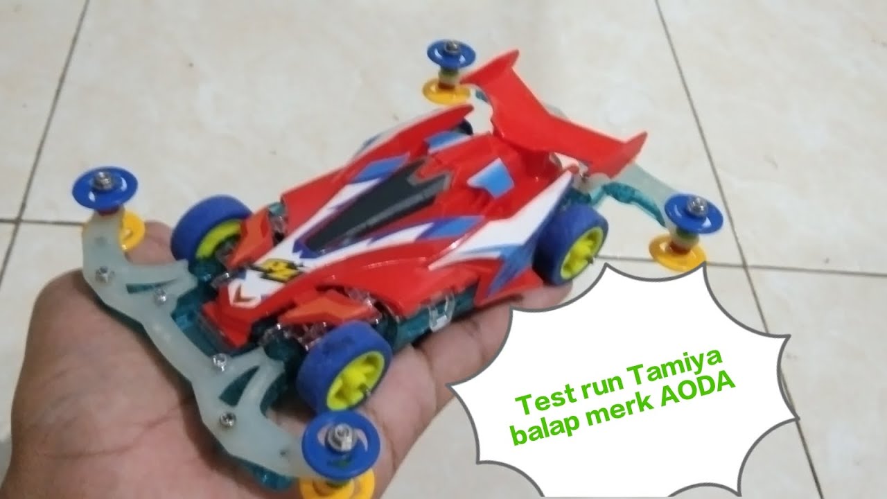 Test run Tamiya balap merk AODA speed guys 😂🙏🙏👍 #tamiyaindonesia # ...