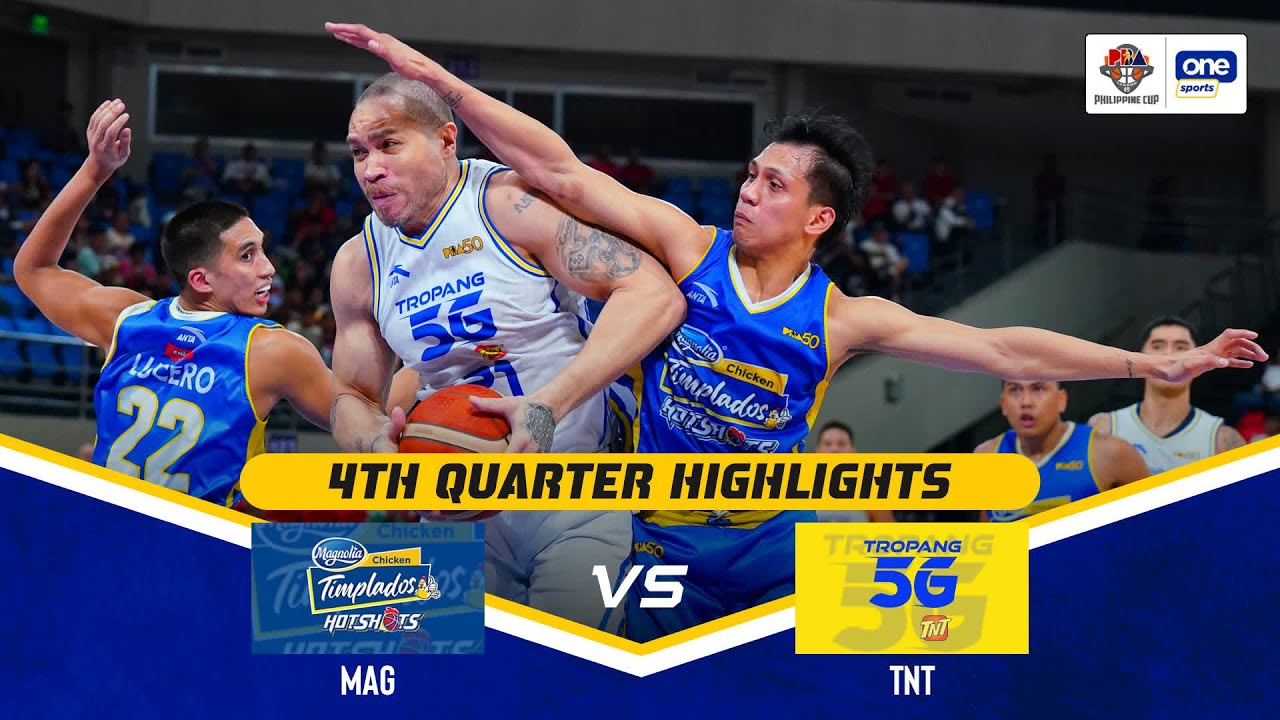 MAGNOLIA vs. TNT | 4TH QUARTER HIGHLIGHTS | QUARTERFINALS | PBA Season ...