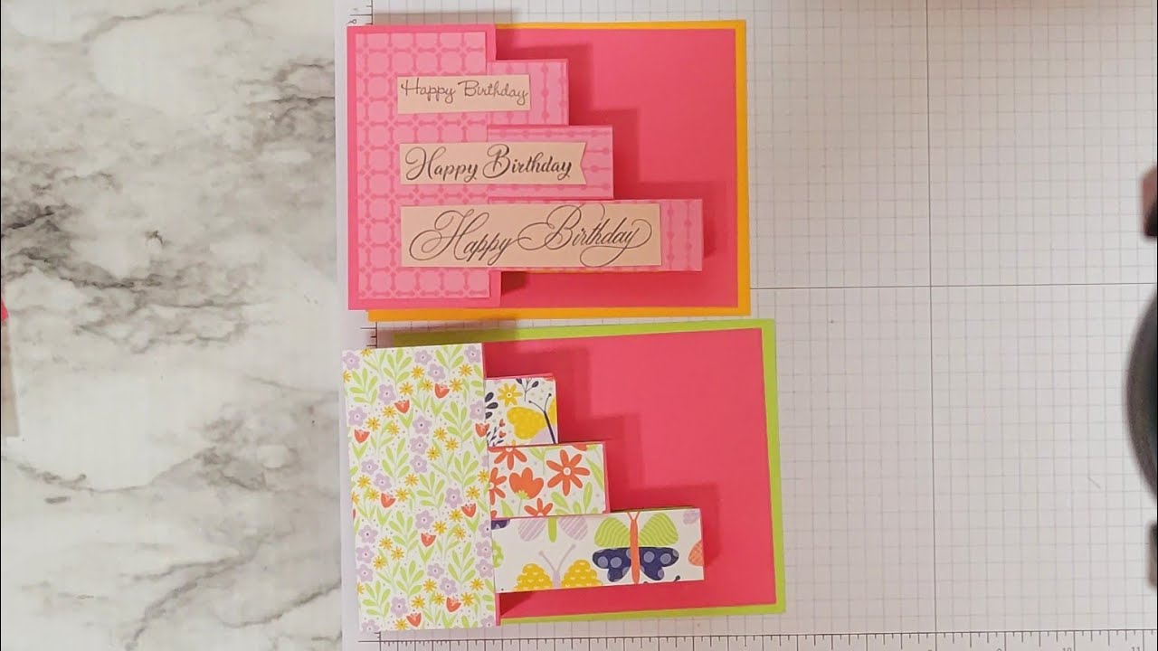 Multi layer pop up card - YouTube