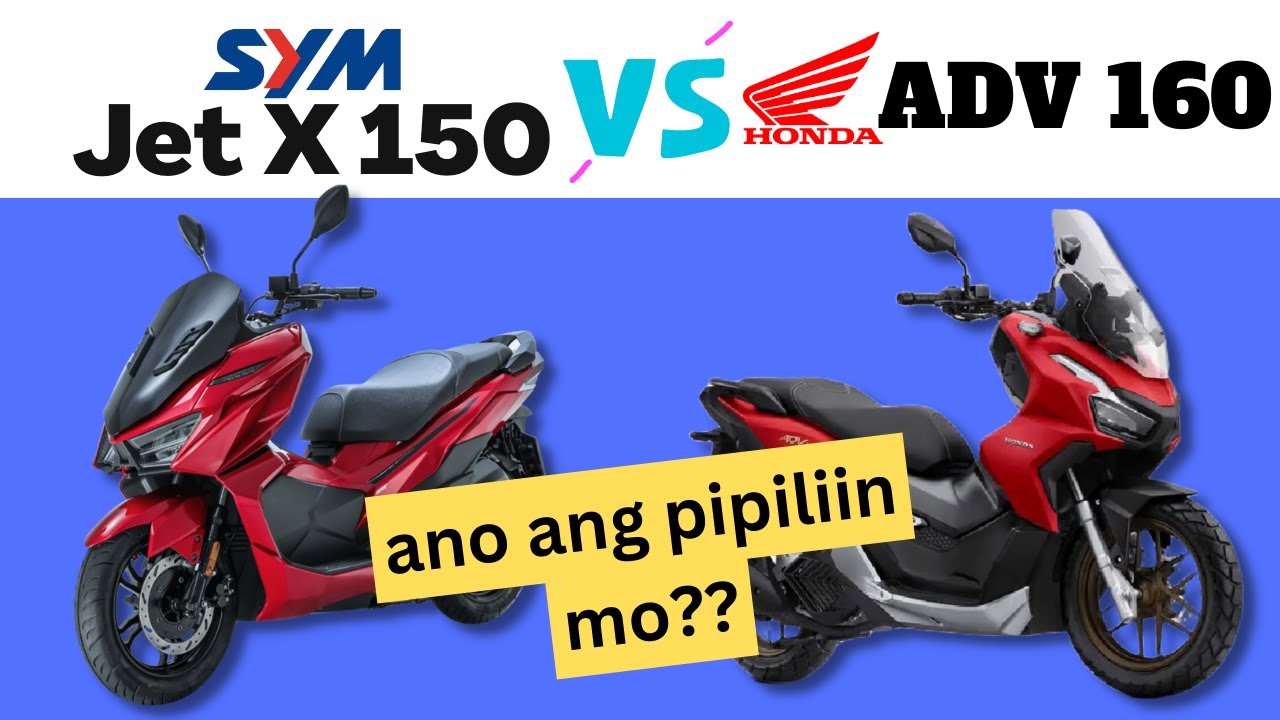 SYM Jet X 150 vs Honda ADV 160 | Side by Side Comparison Specs & Price ...