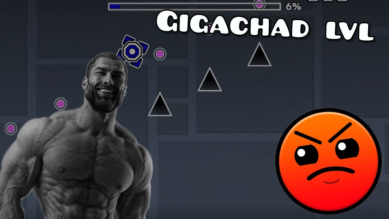 (Verified) Gigachad lvl by Yaroslaw2010 (Harder?) | Geometry Dash - YouTube