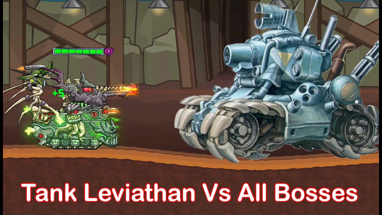 Battle Of Tank Steel : Tank Leviathan Vs All Bosses #battleoftanksteel ...