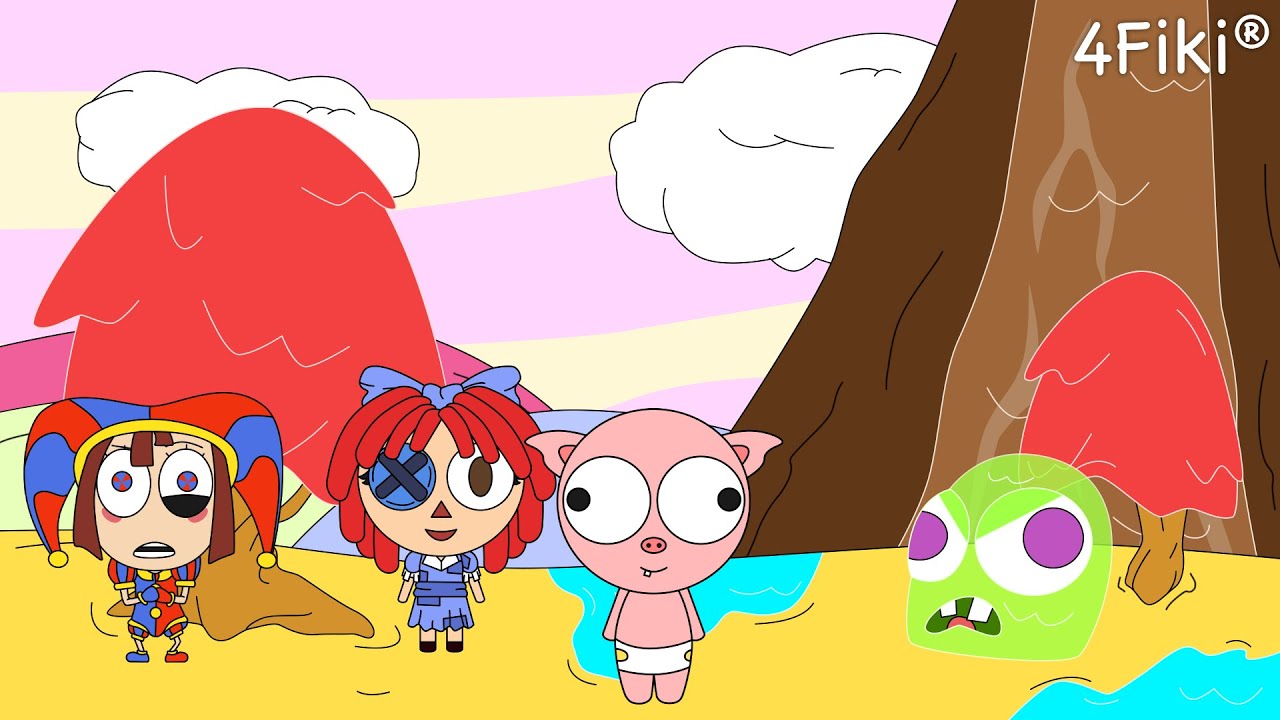 AENH CONOCE A POMNI Y RAGHATHA, DIGITAL CIRCUS | CUENTO DE AENH | # ...