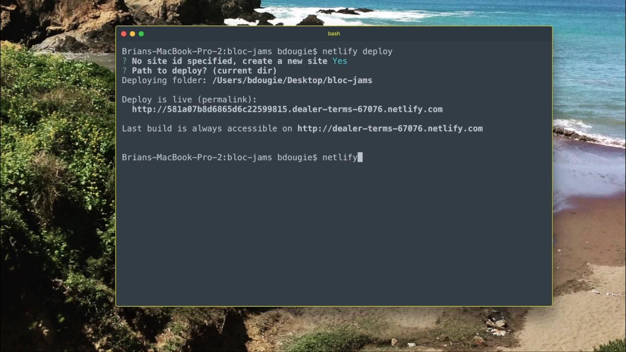 Getting Started with Netlify - CLI - YouTube