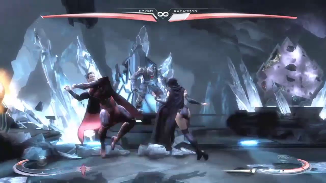Injustice gods among us raven classic ladder - YouTube