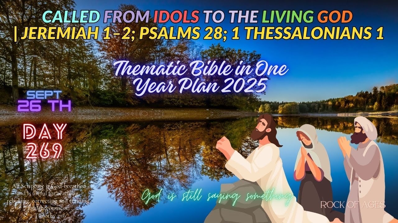 Day 269 (Sept 26th): Called From Idols to the Living God |Jeremiah 1–2 ...