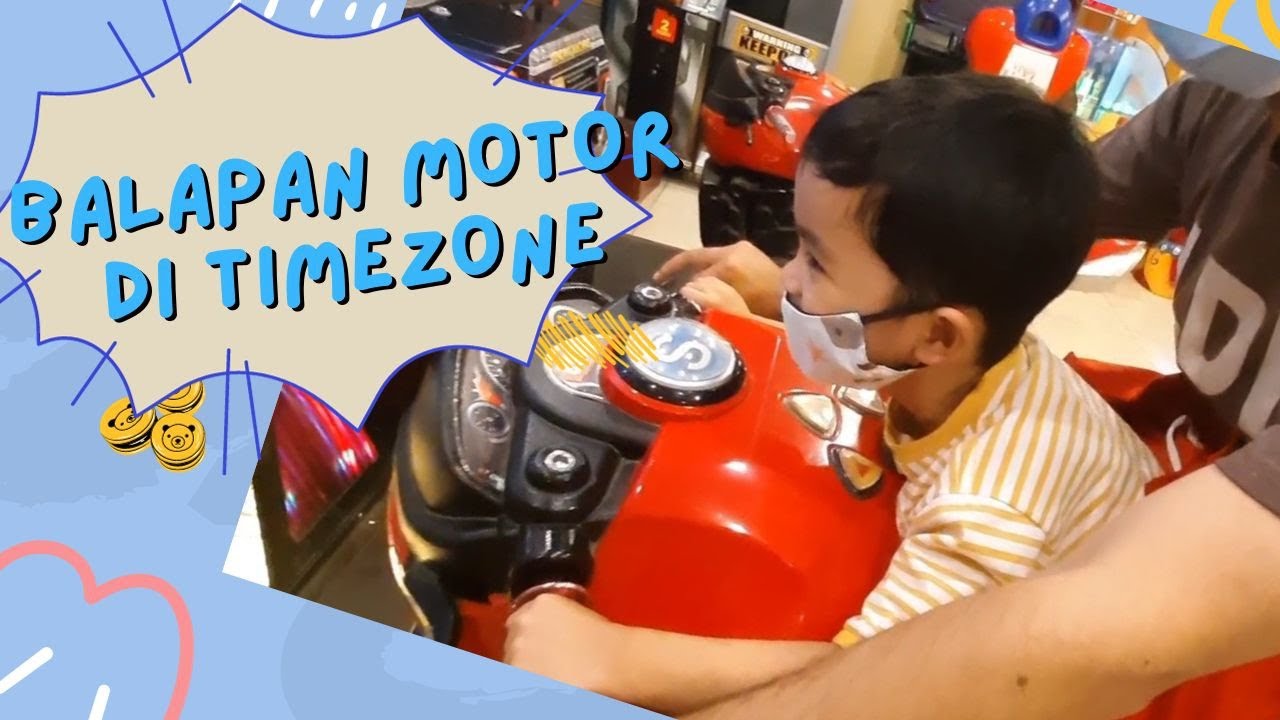 BALAPAN MOTOR DI TIME ZONE!! - YouTube
