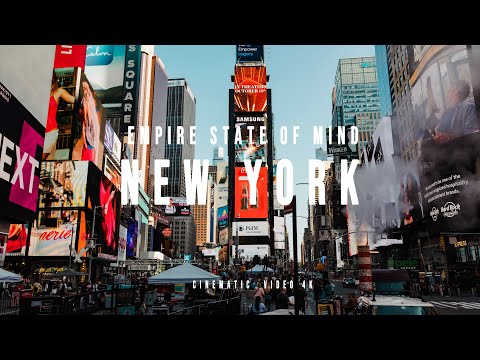 NEW YORK EMPIRE STATE OF MIND | CINEMATIC VIDEO
