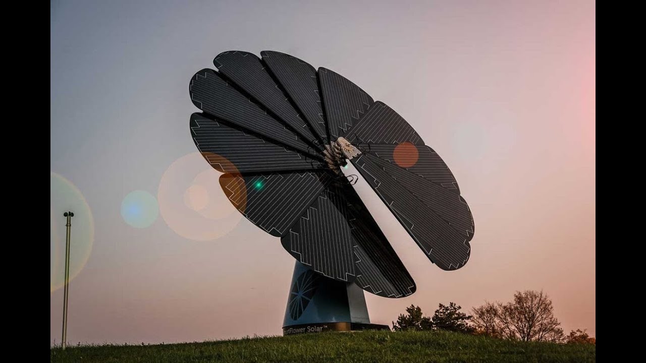 Smartflower is a nature-inspired solar energy system that follows the ...