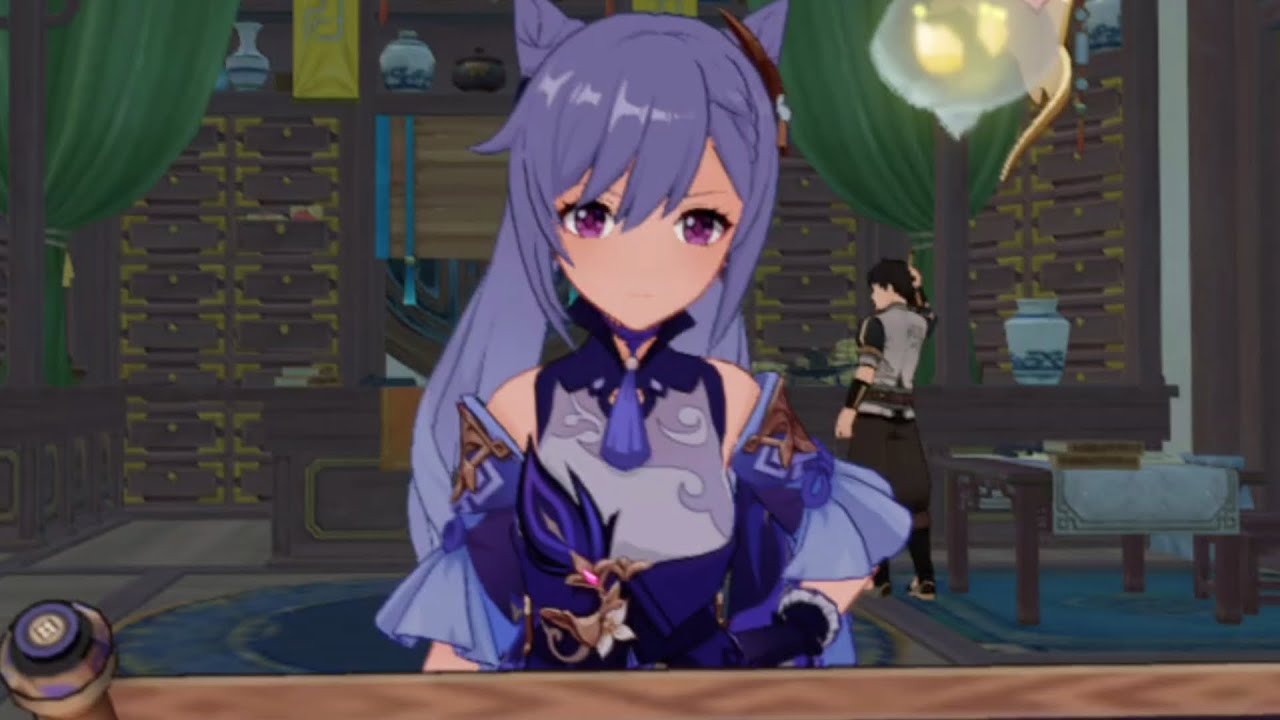 Hardworking Keqing Make a Trip to Bubu Pharmacy (CCTV Footage) - YouTube