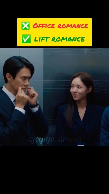 Romance in the lift😍😂 #whenthephonerings #jogiyo_drama #kdrama # ...