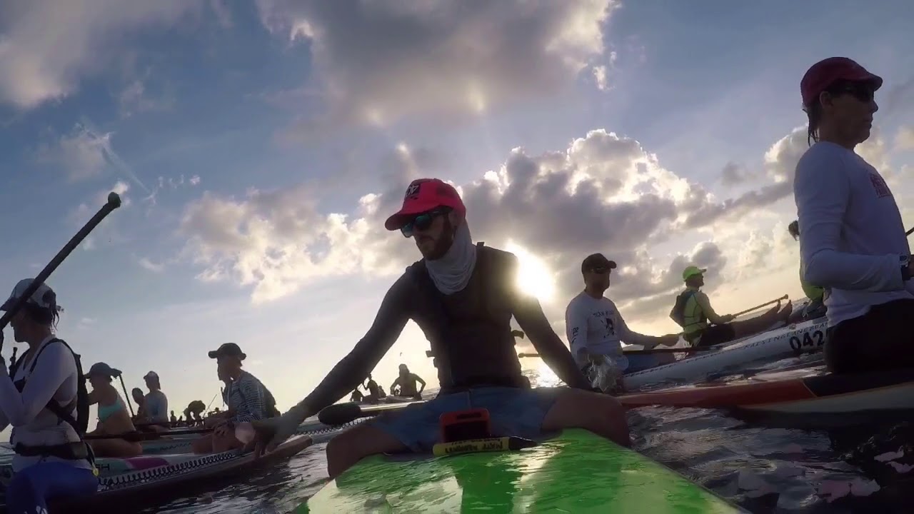“Race the Reef” SUP race in Key West by Lazy Dog 2018 - YouTube
