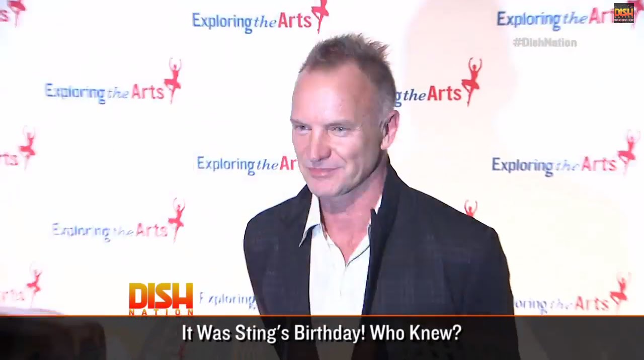 It Was Sting's Birthday! Who Knew? - YouTube